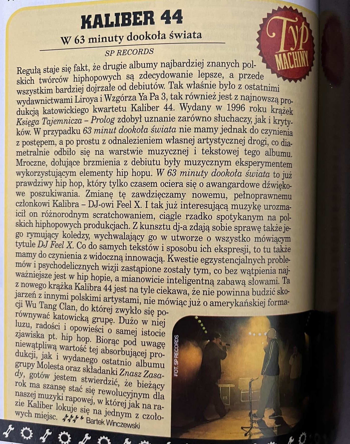 Kaliber 44: Płyta „W 63 minuty dookoła świata” kończy 25 lat - Rytmy.pl